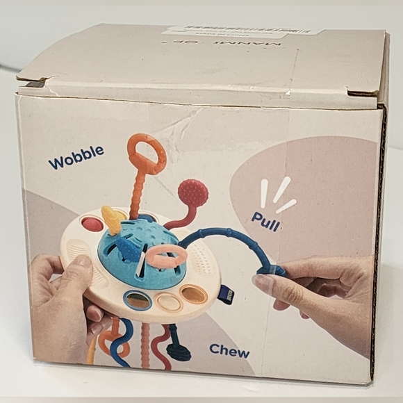 Manmi | Toys | Manmi Top Funny Puller Montessori Sensory Toy 8m | Poshmark